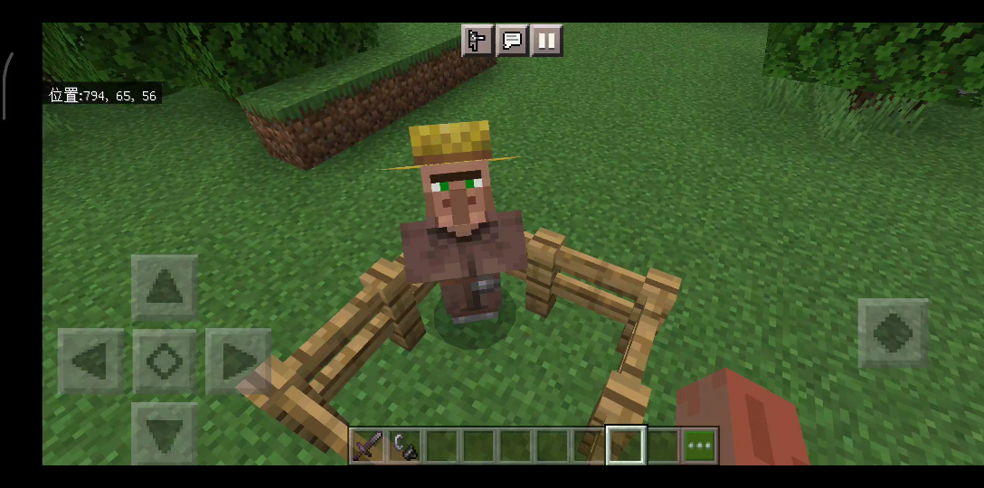 mc新手玩家必看教学,如何杀死一只村民