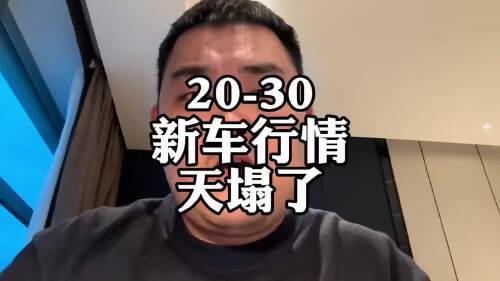 20-30万区间,新车价格战开始了,天要塌了特斯拉新能源汽车