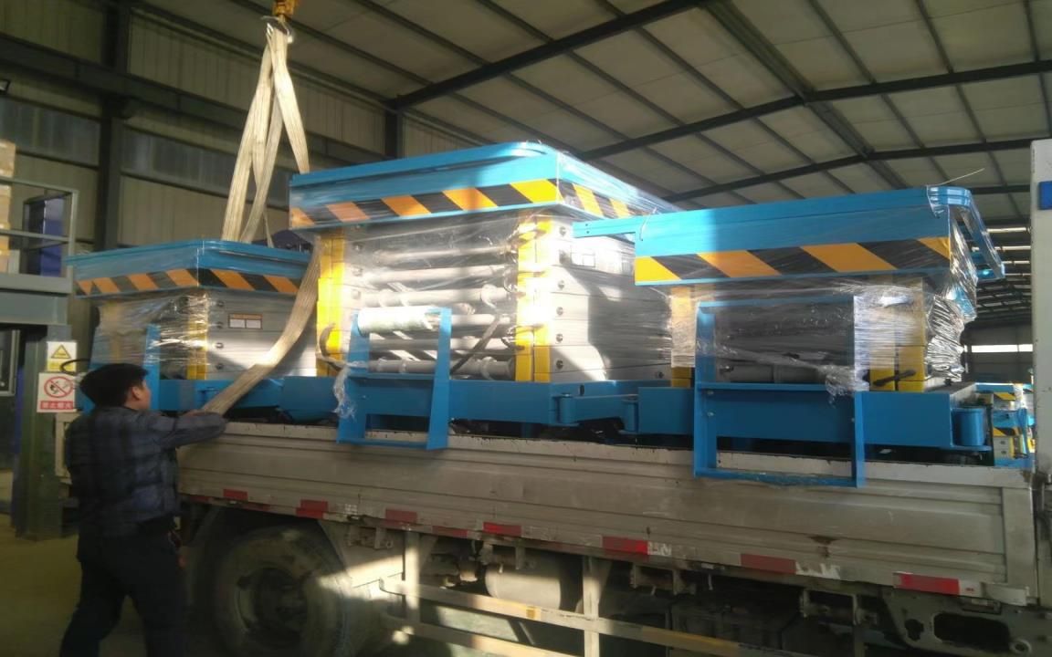 电动液压导轨式升降机 12米2吨双缸四柱工厂仓库用 升降货梯