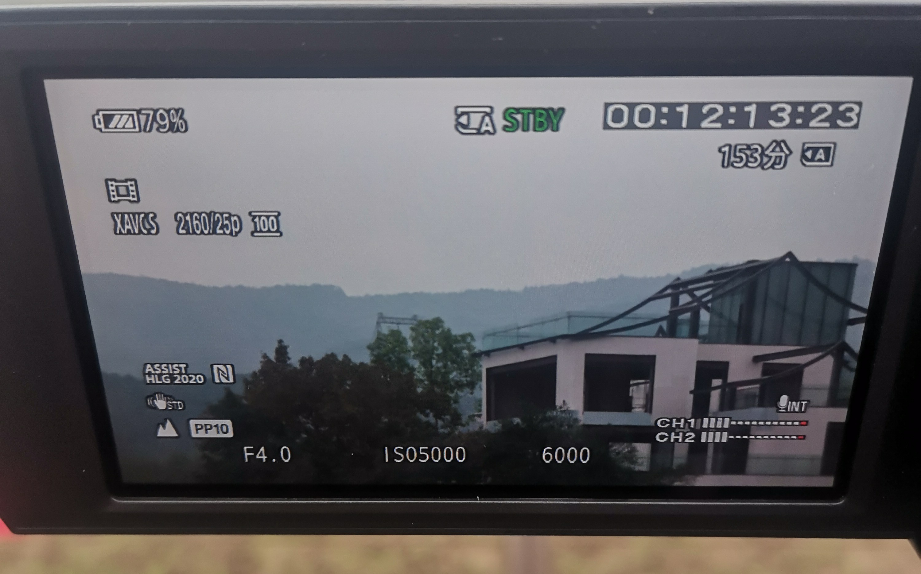 索尼 4K AX700 摄像机 户外拍照及拍摄测试【60帧速率】对比【25帧...