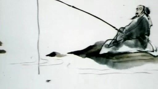 上海美术1988年经典水墨动画山水情 .水墨动画至今无人超越的典范