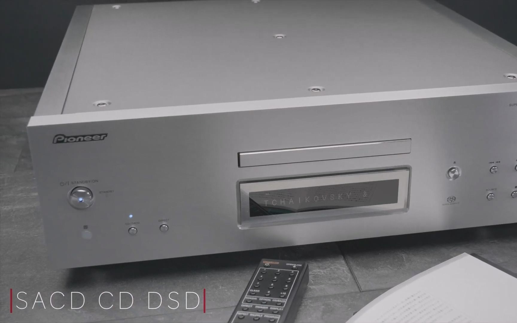 2017年先锋(Pioneer)旗舰SACD播放机 PD-70AE 宣传视频 CM 2min15s