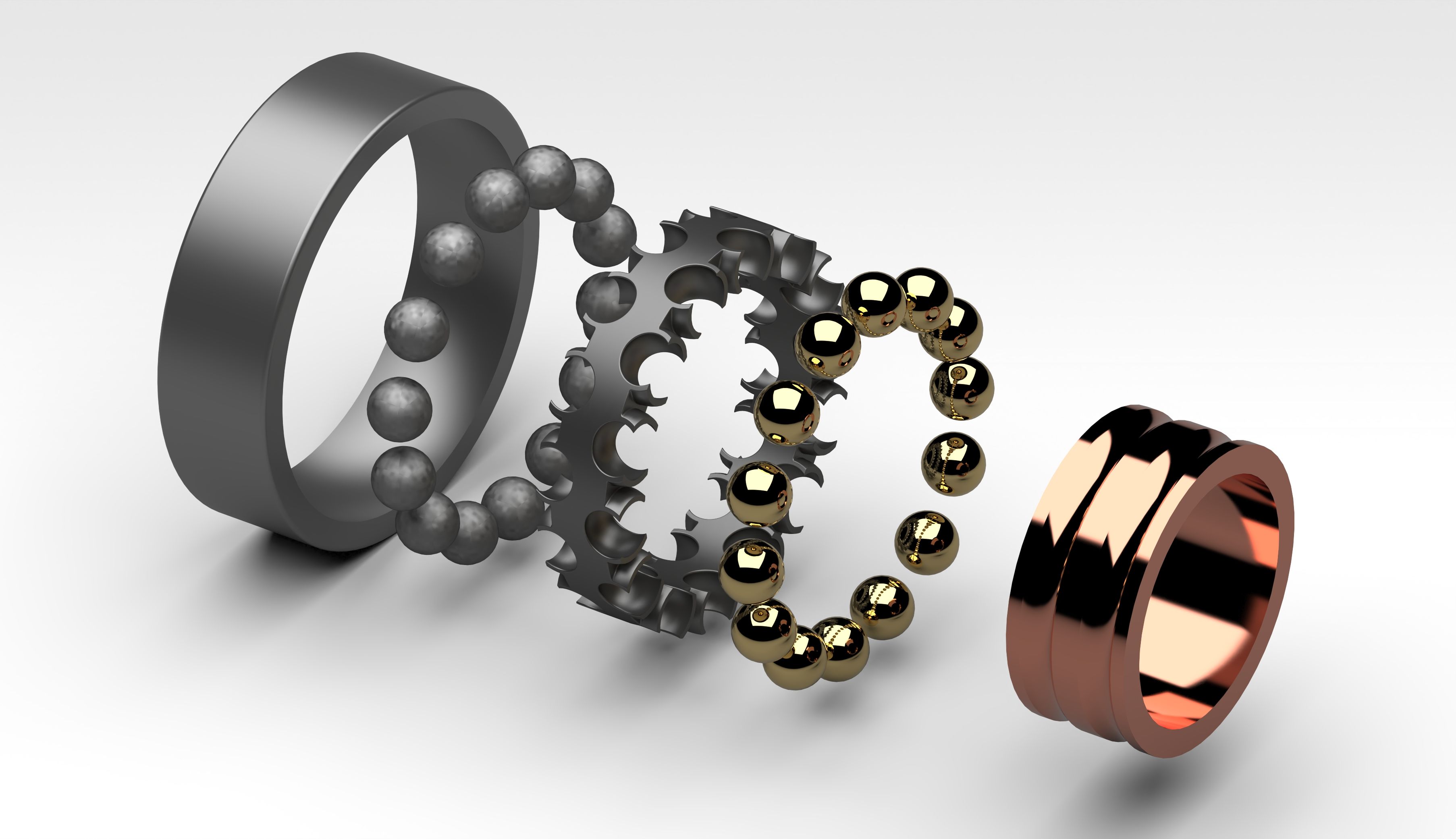 UGNX2212实战第43课-自顶向下设计自调心球轴承