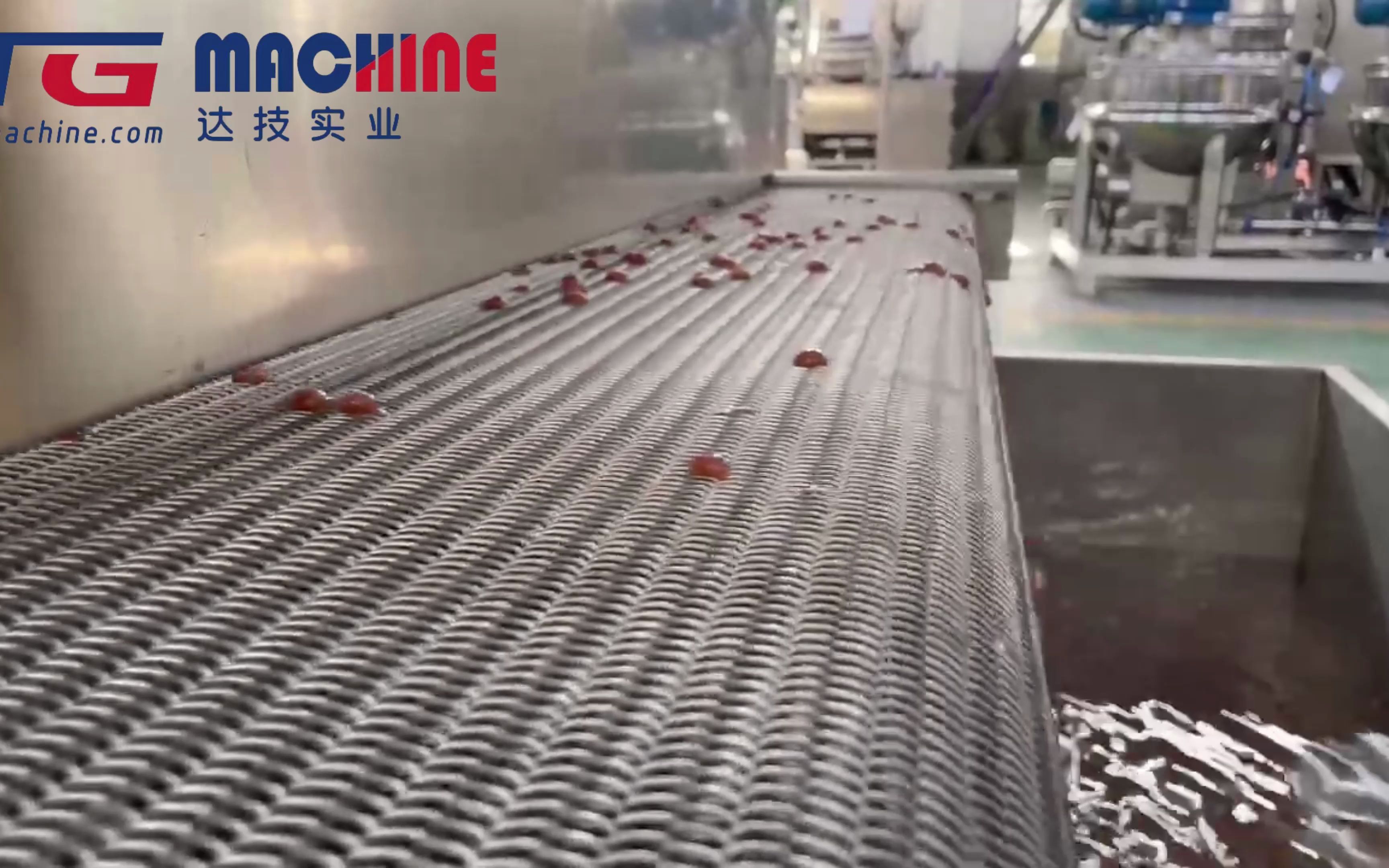 上海达技实业全自动爆爆珠生产线试机