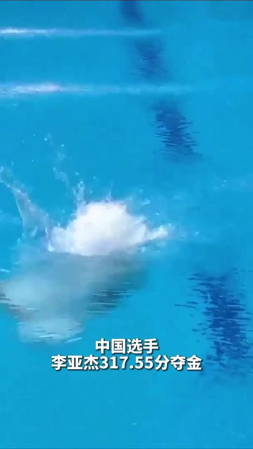 包揽金银!杭州亚运会跳水女子1米板决赛,李亚杰317.55夺金,林珊303....