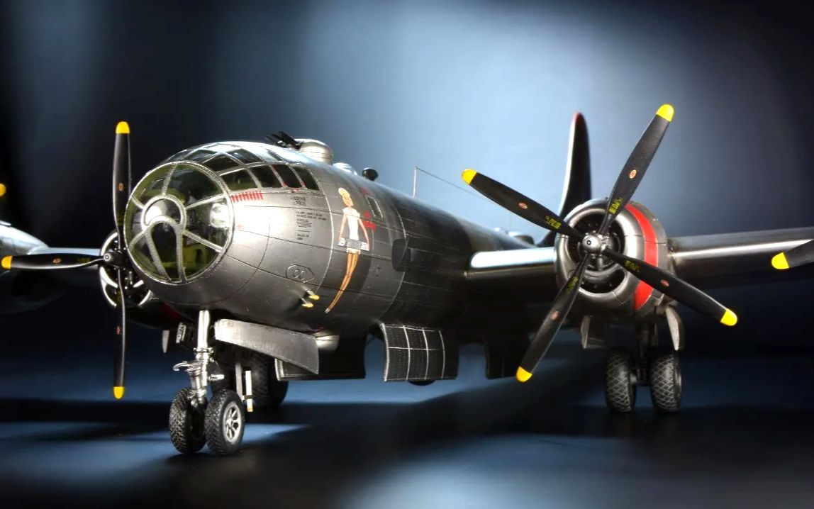 ...精琢——美国战略轰炸机B-29 超级空中堡垒】【中英字幕】【模型...