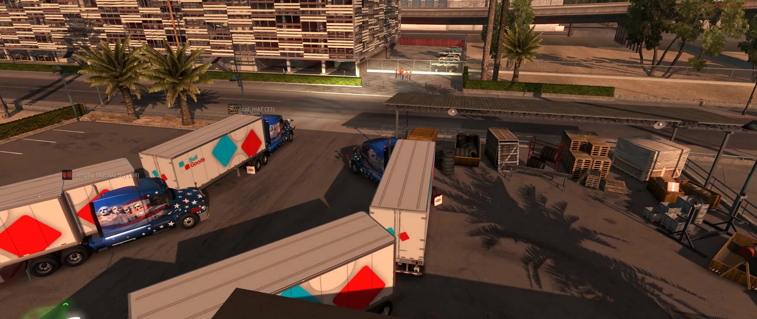 【ray_gu】《美国卡车模拟》联机实录(4)