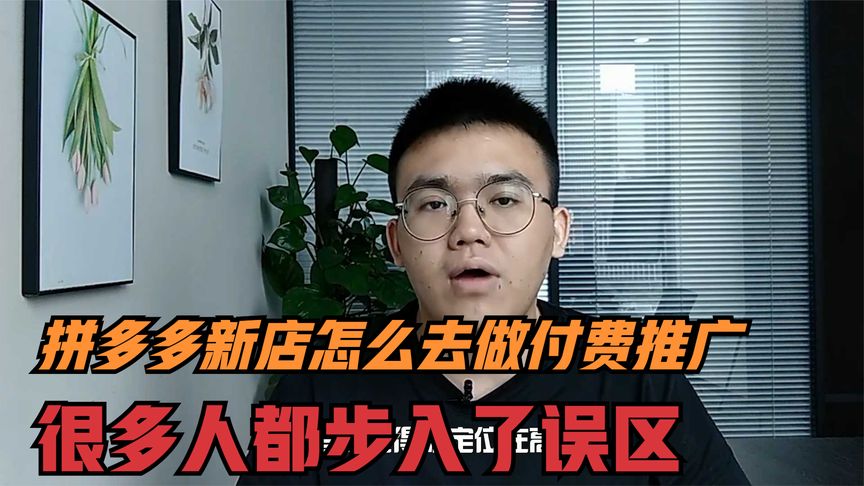 拼多多新店怎么去做付费推广,很多人都步入了误区,分享个人思路