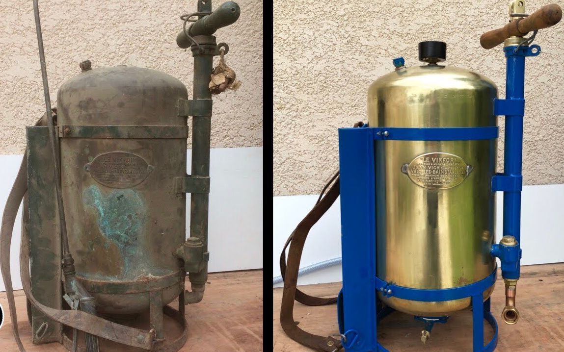 【工具翻新】翻新一只生锈的手动喷雾器