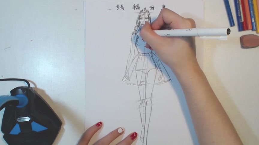 服装设计中手稿也是非常重要的!不知道怎么画的赶紧来看看吧!