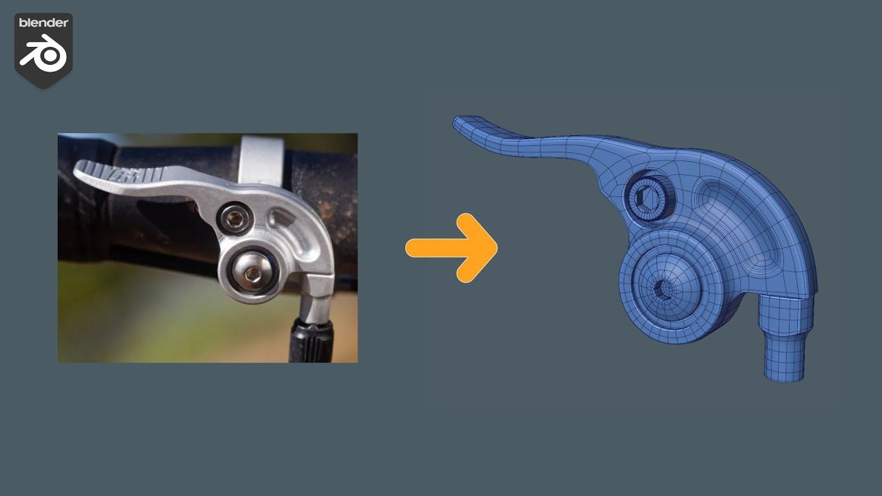 Blender 4.0 产品零件建模技巧