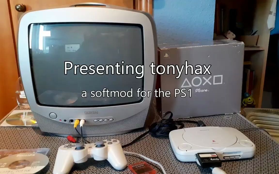 PS1 PlayStation 1利用存档漏洞加载自定义代码并实现无硬件修改情况...