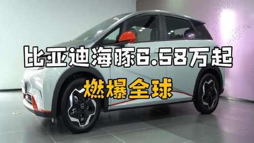 比亚迪海豚震撼价6.58万起!全球车市被它点燃