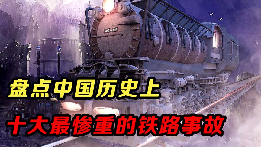 盘点中国历史上,十大惨重的铁路交通事故