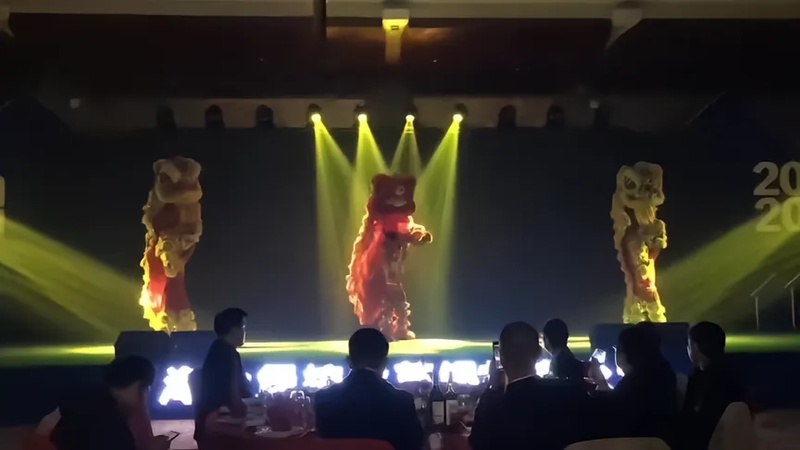 2022国潮舞狮秀.创意节目开场,弘扬中国传统文化