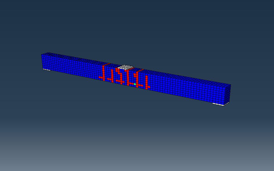 ABAQUS 钢筋混凝土简支梁有限元分析教程