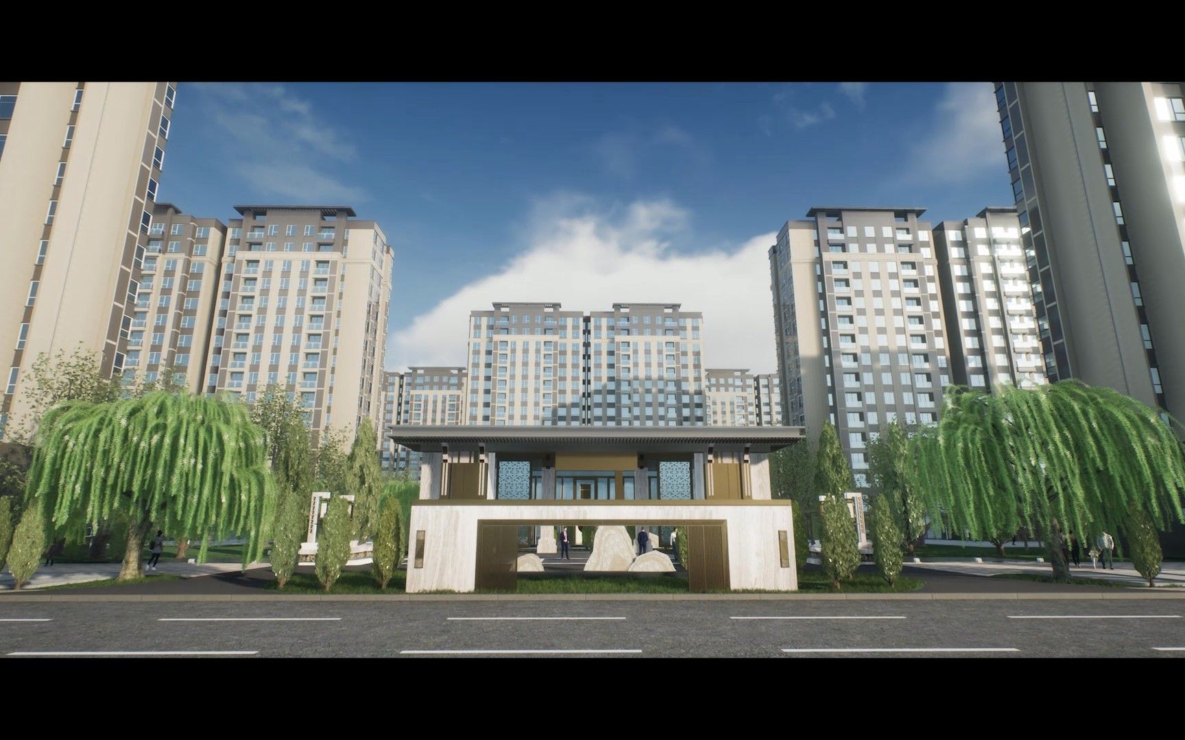 UE4房地产楼盘可视化案例工程简介附下载地址