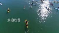 航拍体育运动赛艇皮划艇比赛12058