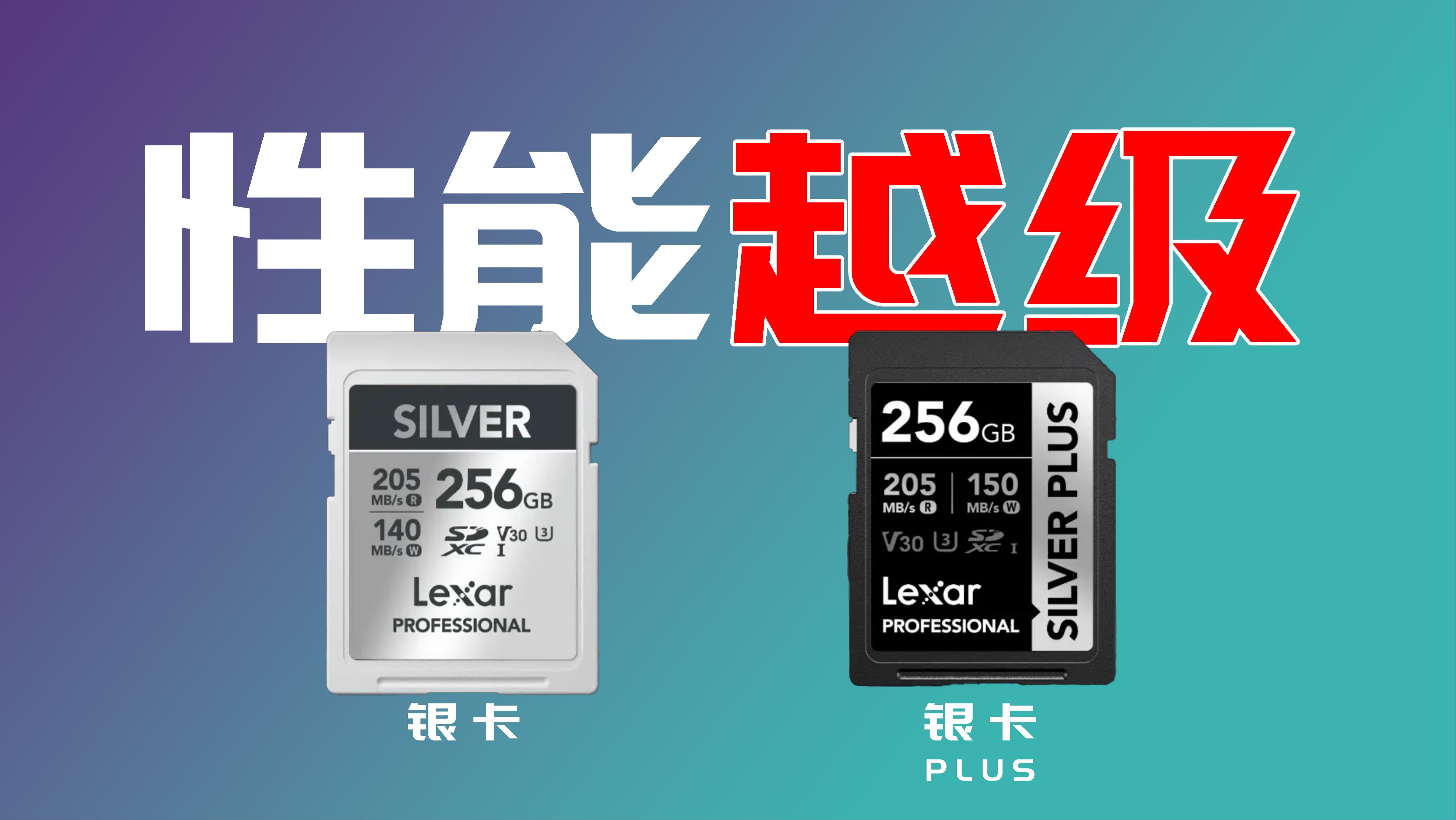 相机内存卡怎么选?超强读写性能,雷克沙银卡V30 SD卡新品!