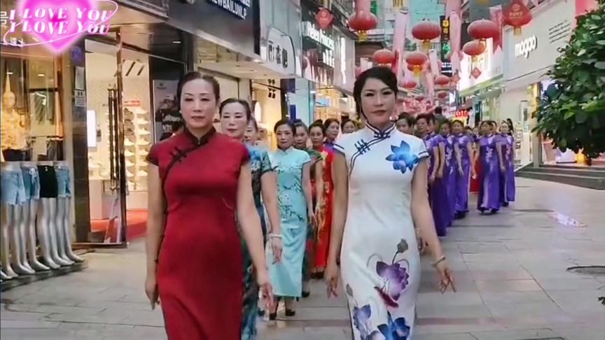 #上热门 #旗袍 #旗袍秀#模特