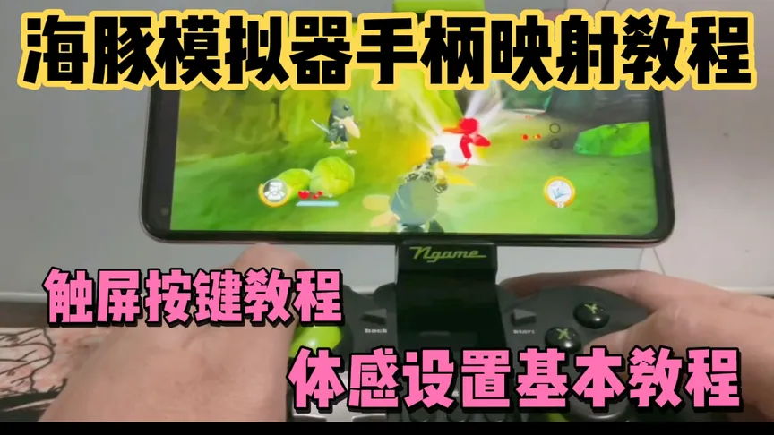 海豚Wii模拟器手柄映射教程,触屏按键教程,体感设置基本教程
