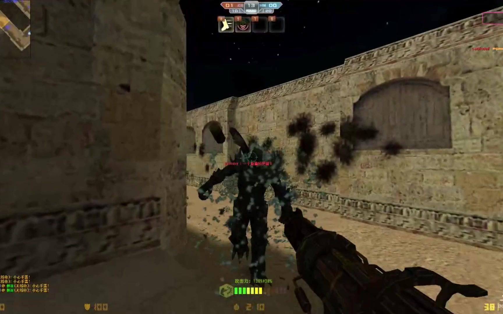 【CSOL神刃】平民玩家的福音模式!随机生化沙漠一体验各种武器