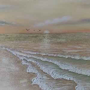 纯手绘画高端画 