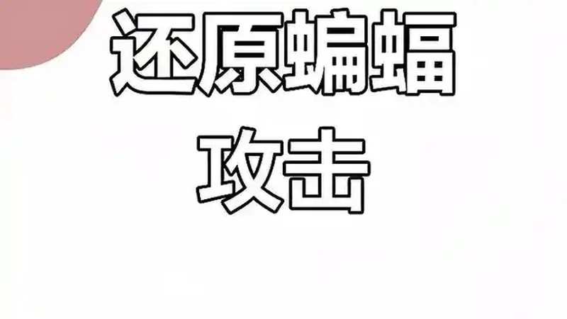 我的世界蝙蝠突袭指令解析