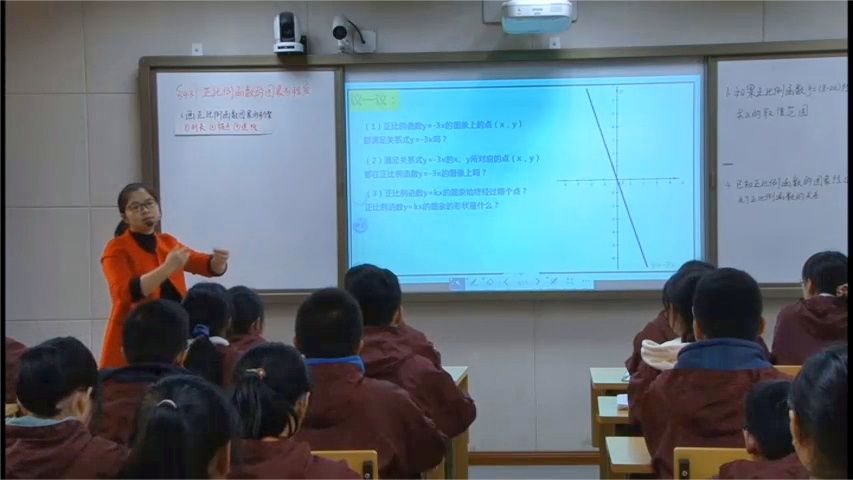 【网络画板课堂实录】一次函数的图象-薛小容
