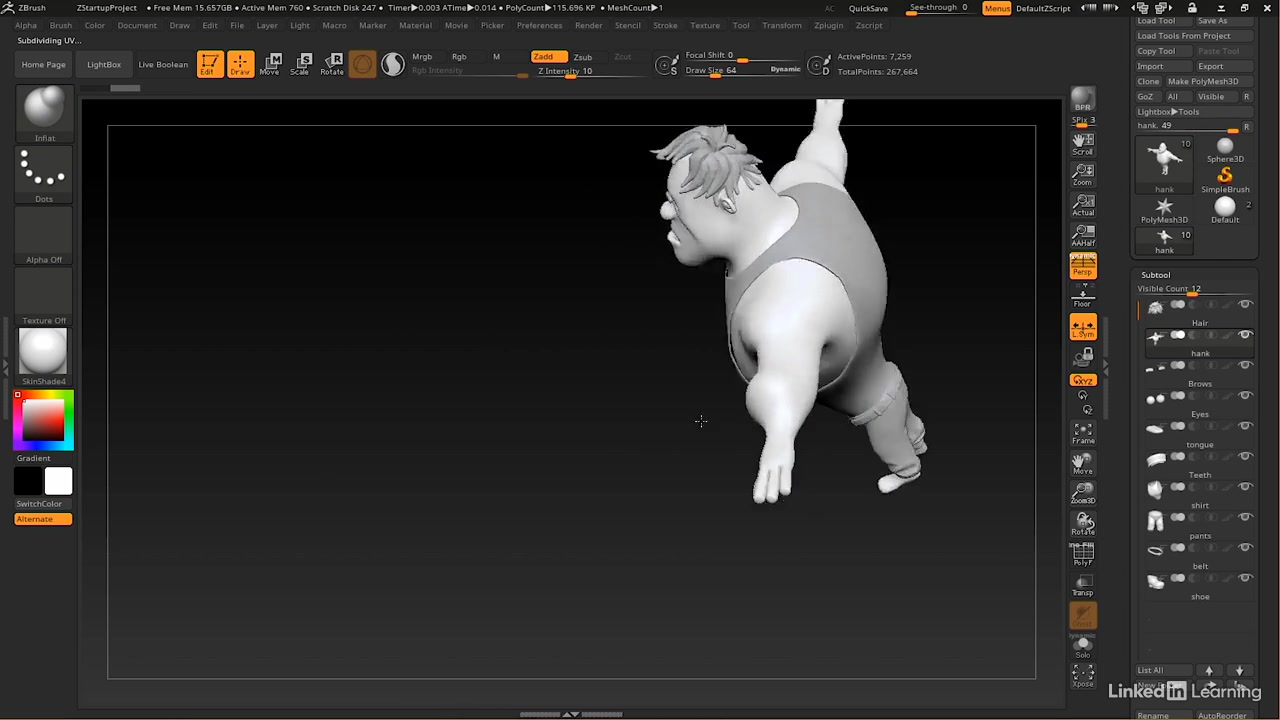 ZBrush2020基础入门教程(附视频下载链接)