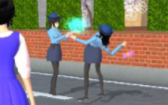 ﹝樱花校园模拟器﹞⚡警车乱撞⚡