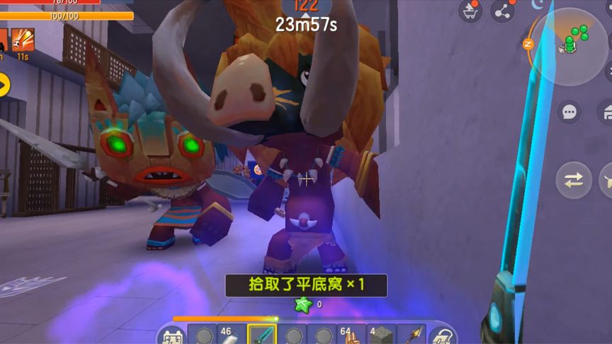 迷你世界:到处都是野怪呀,哪哪都是!而且刷新超快