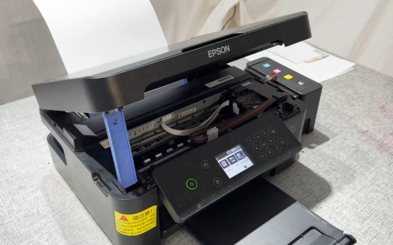 爱普生3100&4100安装连供及检测喷嘴教程