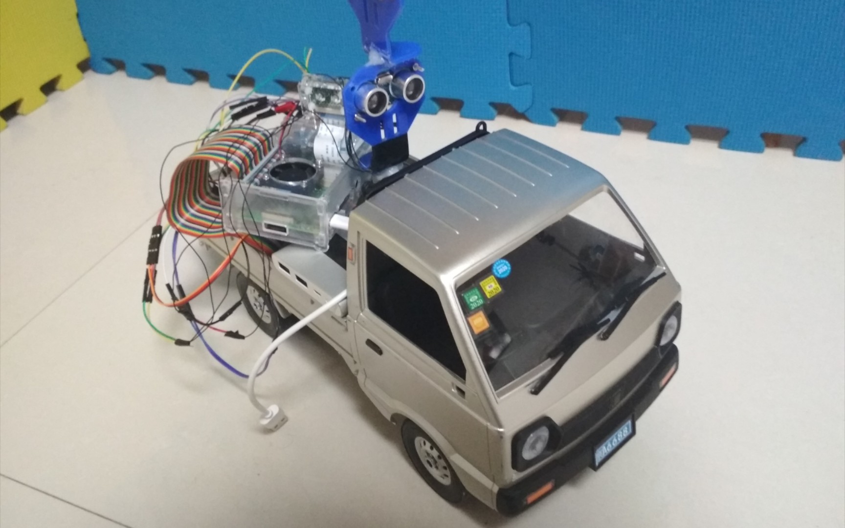 【RC】顽皮龙d12高阶玩法 树莓派arduino ros mpc控制侧方位停车 ...
