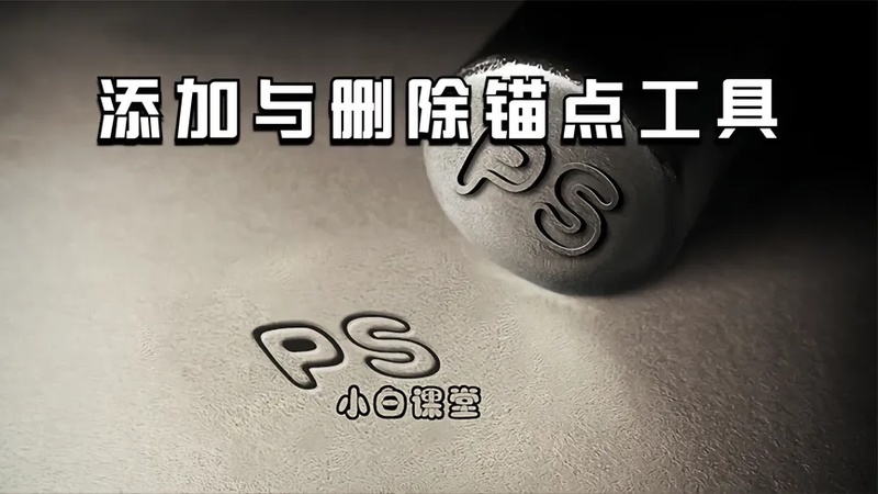 PS零基础教程 4.2.4 添加与删除锚点工具
