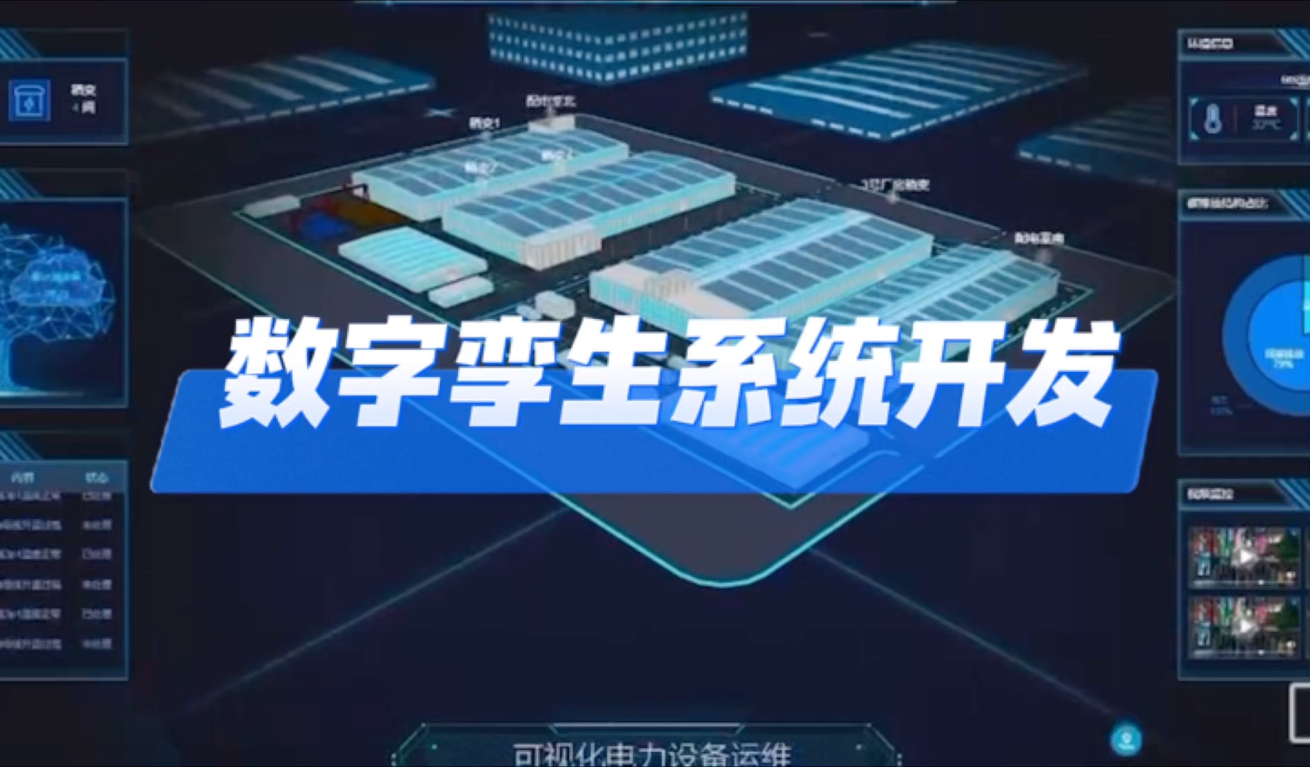 数字孪生系统开发,可视化数据大屏定制,智慧大屏系统开发,可视化数据...