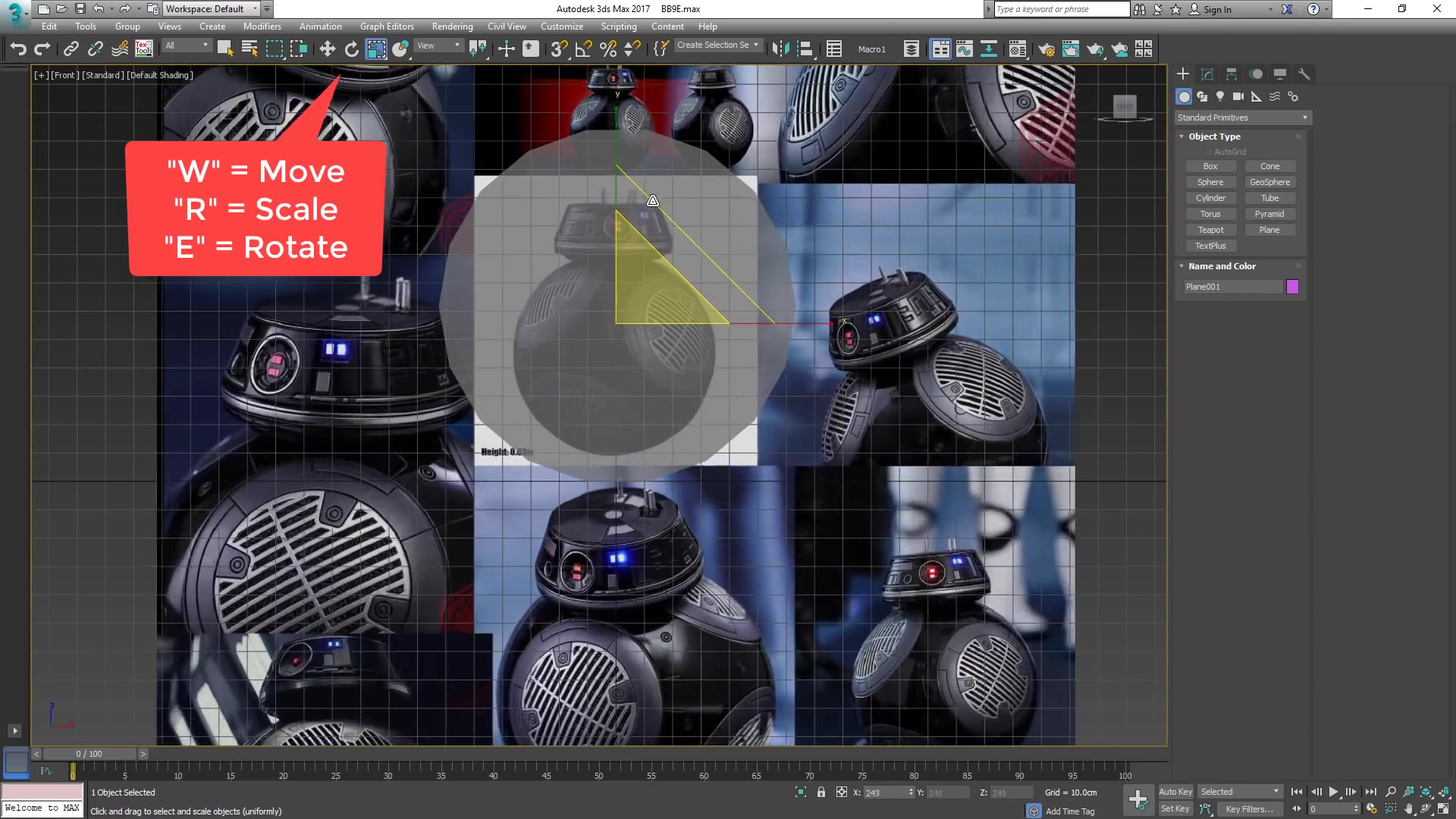 Modeling & UV Unwrapping - 3Ds Max教程UV展开