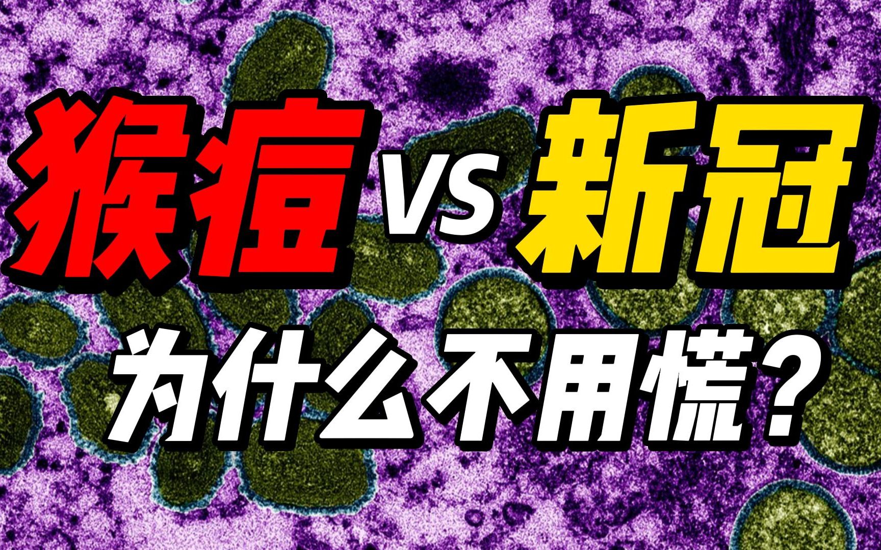 即使猴痘病毒确诊千例,即使台湾出现首例确诊!我们为什么不用慌?猴痘...