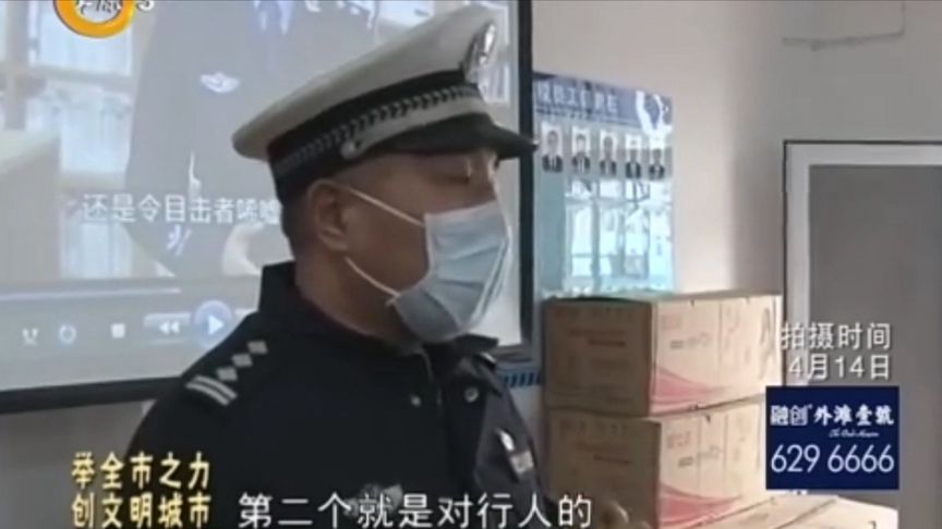 太原交警走进驾校,开展宣传教育,让学员对交通安全更直观的了解