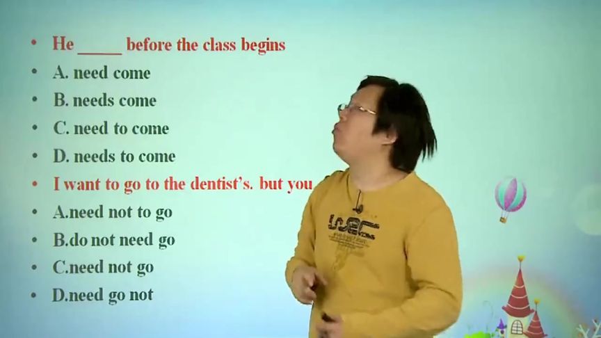 初中英语:情态动词和实义动词知识点讲解,直击中考!