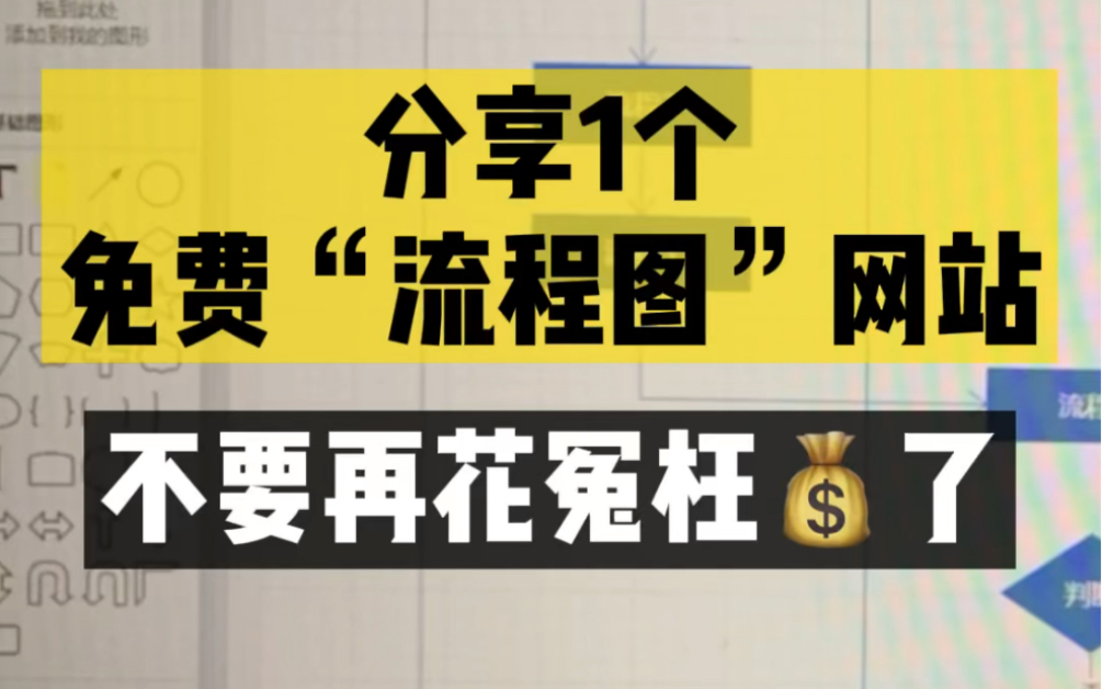 分享一个免费的流程图网站,亲测很香