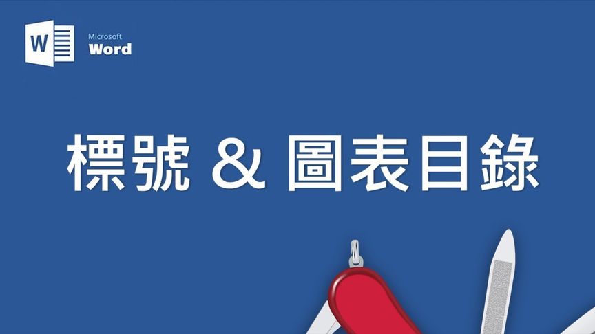 Word:基础教学18,标号图表目录制作