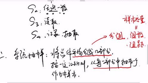 视频|抽样方法:系统抽样
