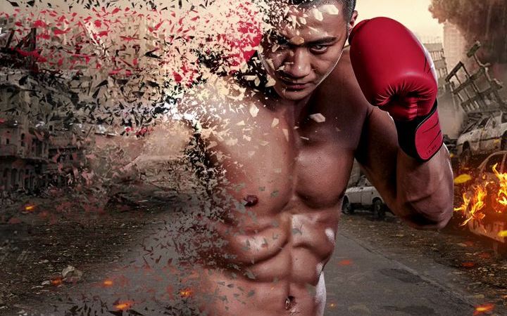 人物破碎效果操作实况