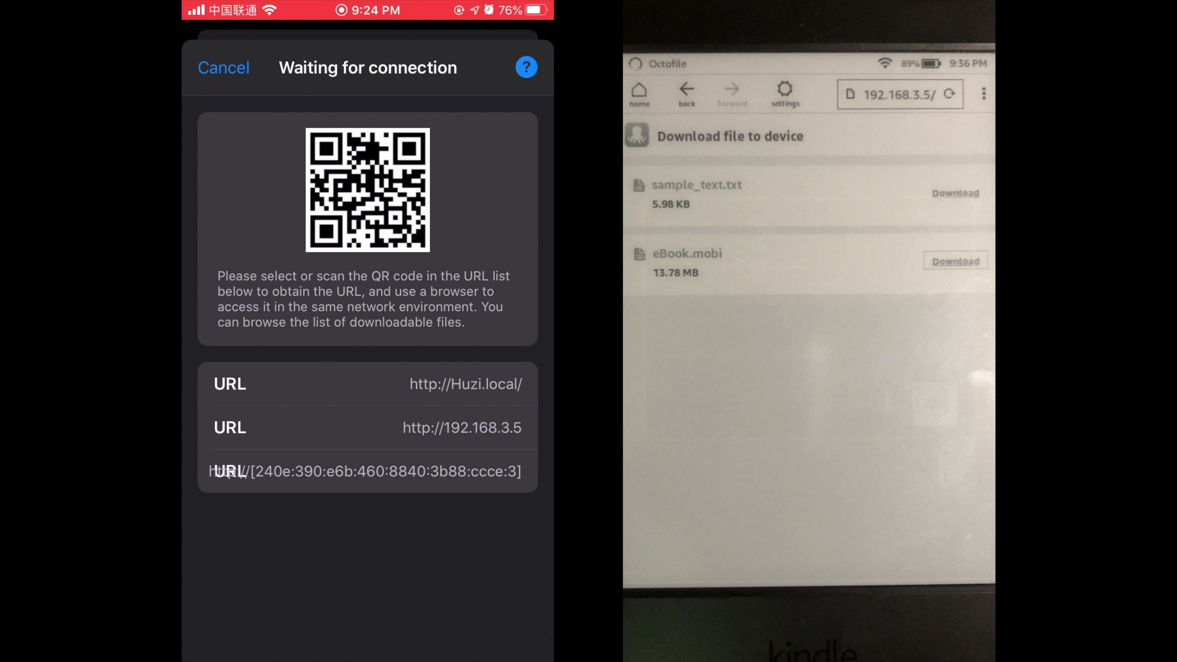 无需邮箱推送快速将文件书籍发送到附近的到Kindle