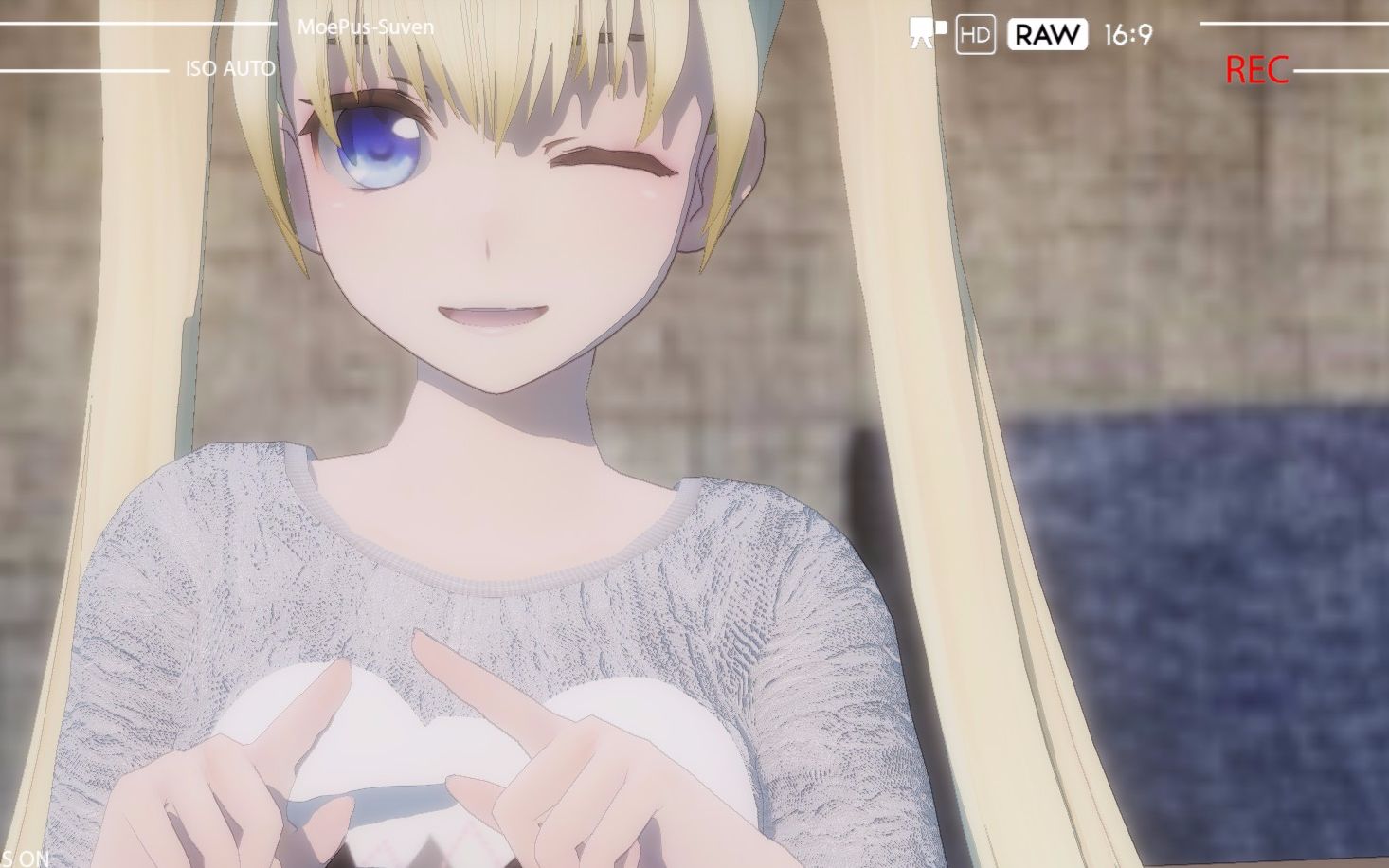 【秋月爱莉MMD】女儿出道啦!爸爸我第一个pick她- 创造101