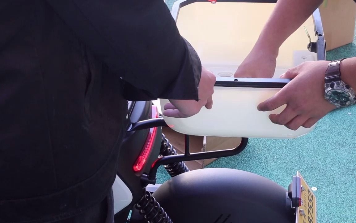 Ninebot九号电动车新C40lite/c65litec90后备箱尾箱工具箱储物箱大...