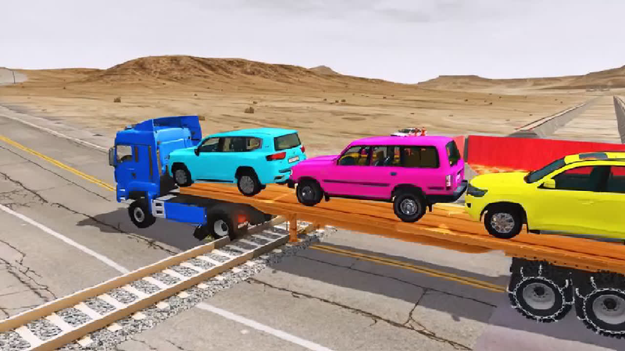 #儿童工程车动画片大全 #车祸模拟器 #汽车模拟游戏 #宝宝巴士