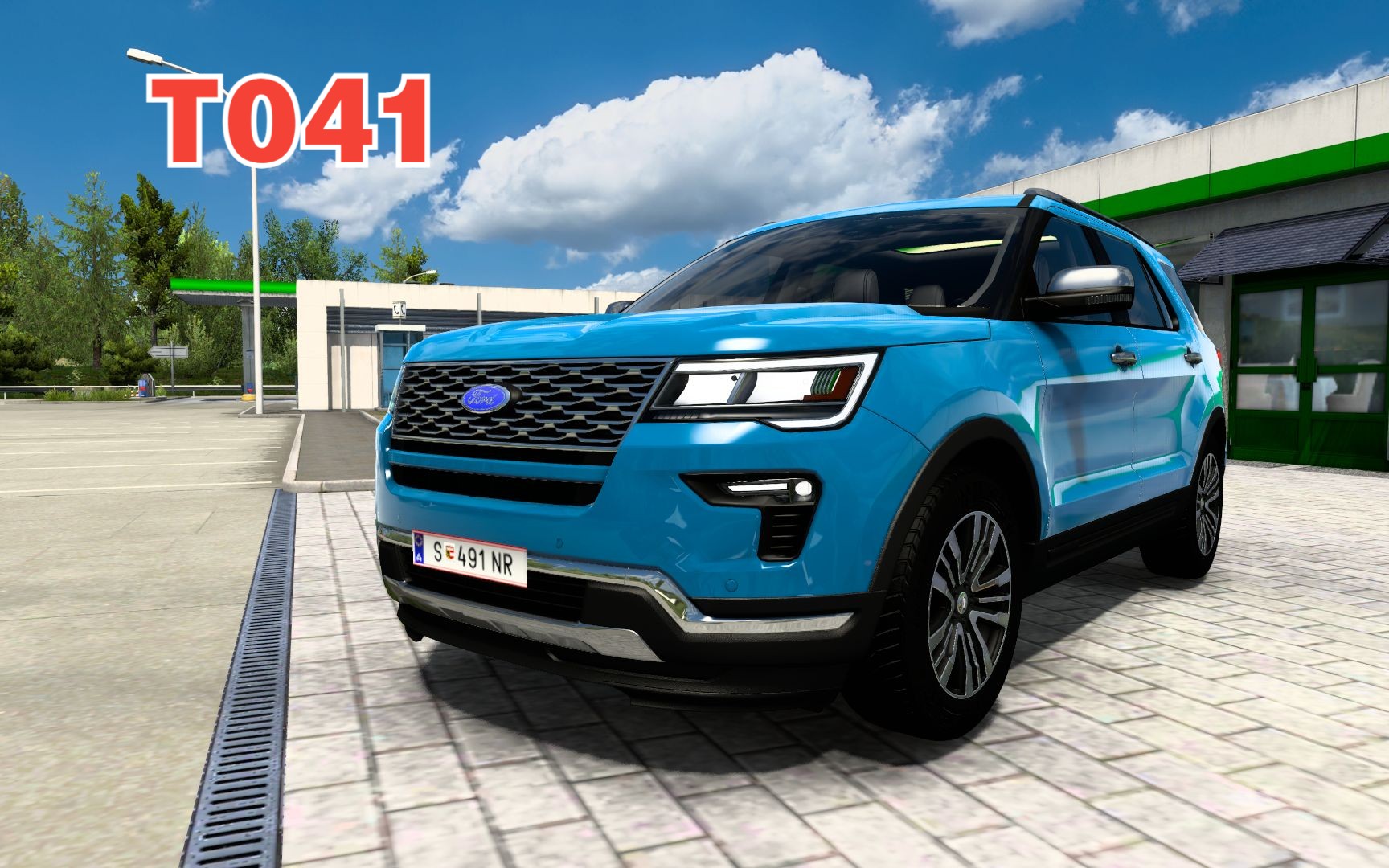 【福特 Explorer Platinum小车】欧卡1.48精品小车mod#一辆超精致的...