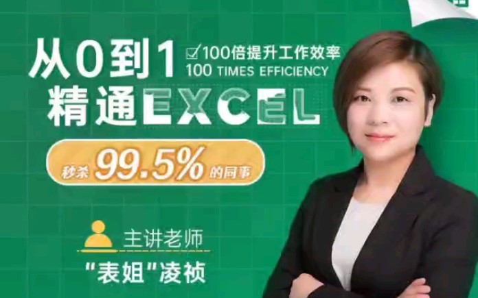 从0到1 精通EXCEL